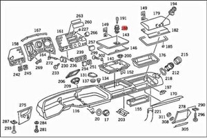 Genuine MERCEDES Lock 0009883260 | eBay