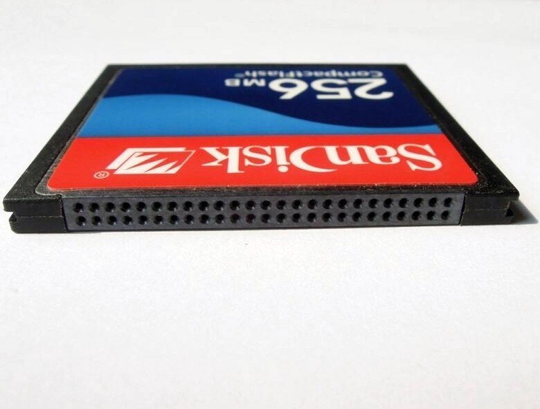 SanDisk 256MB Compact Flash Card CF CompactFlash Memory Card | Type 1 ...