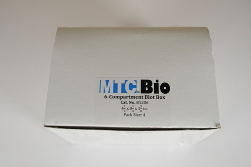 MTC Bio B1206, MultiBox Western Blotting Box, 6 Compartments, 4/pk | eBay