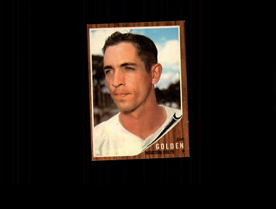 1962 Topps 568 Jim Golden EX-MT #D495102 | eBay
