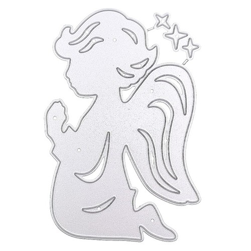 Praying Angel Die-Cuts Carbon Steel Embossing Paper Border Frame DIY ...