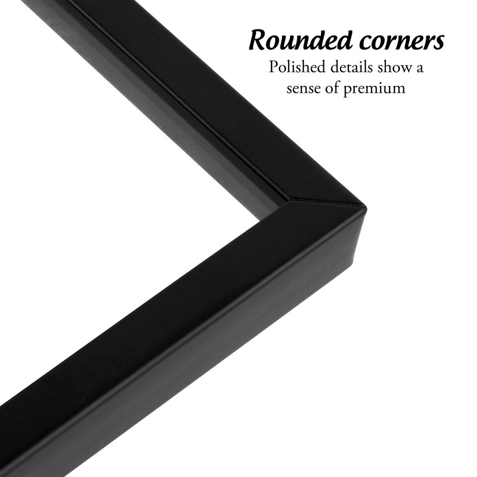 Floating Frame for Picture Metal Picture Frames with Double Real Glass ...