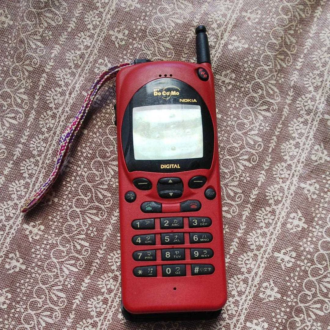 First Nokia Cell Phone Red