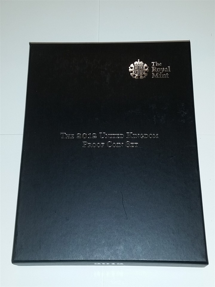ROYAL MINT 2012 UNITED KINGDOM BRITISH PROOF COINAGE COLLECTION LONDON ...