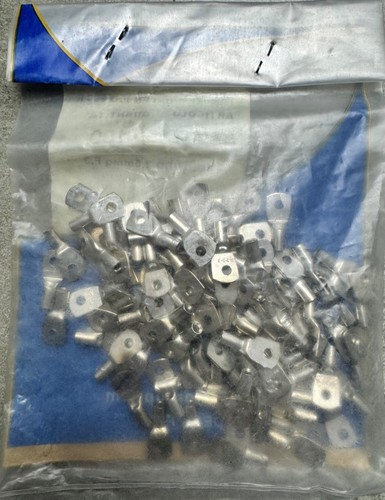 BM 012071, Uninsulated Ring Cable Lug, 2.5mm2/14AWG, M3 Hole, 100 Pc's ...