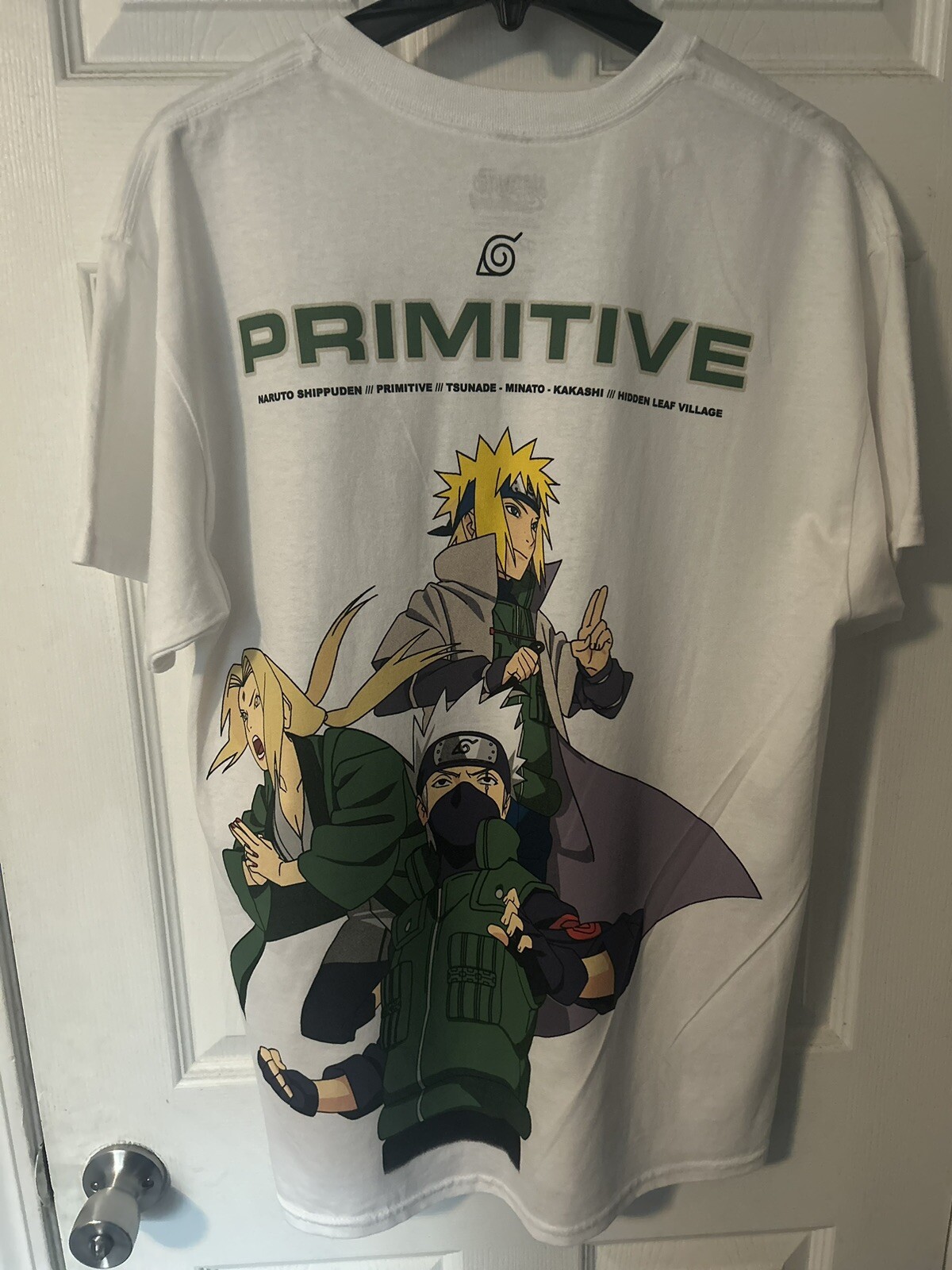 Primitive x Naruto "Hokage" Short Sleeve Tee (Athleti… - Gem