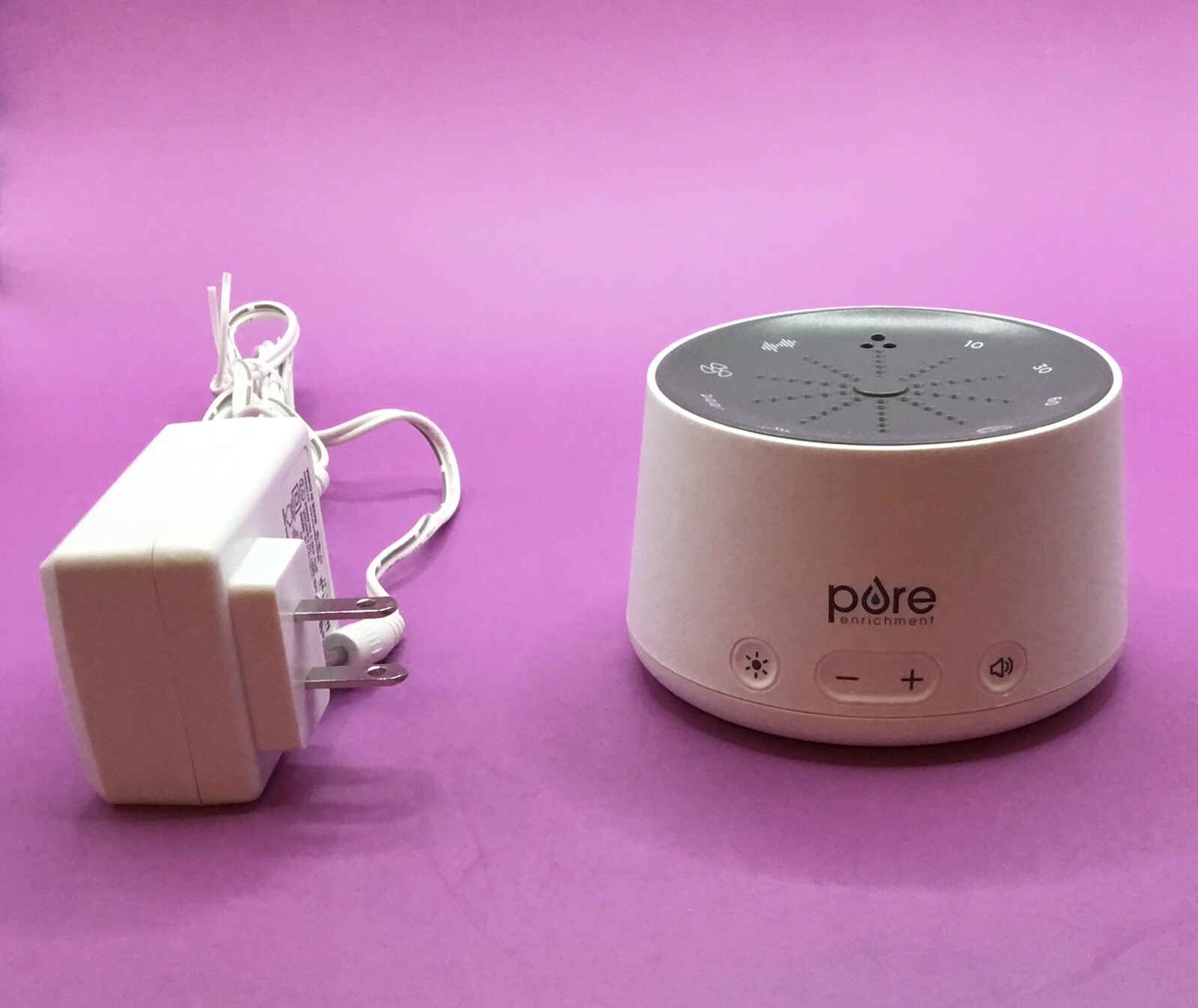 Pure Enrichment Doze Sound Machine & Sleep Therapy Breathing Light Auto ...