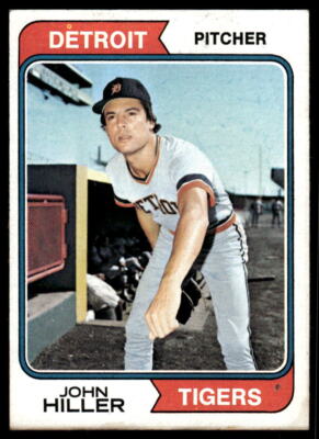 1974 Topps John Hiller #24 Detroit Tigers Baseball Card | eBay