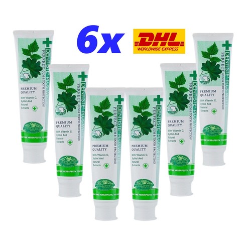 6x Dentiste' Plus White The Nighttime Vitamin C & Xylitol Toothpaste ...