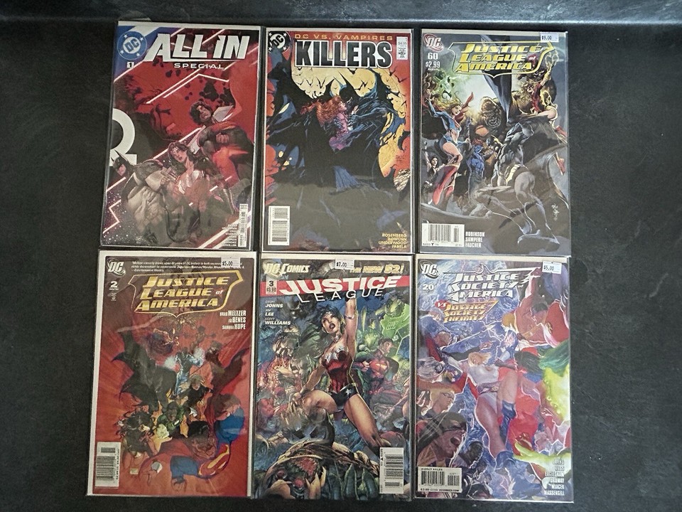 DC Comic Book Collection x135 Comic Books Action Comics-Detective ...