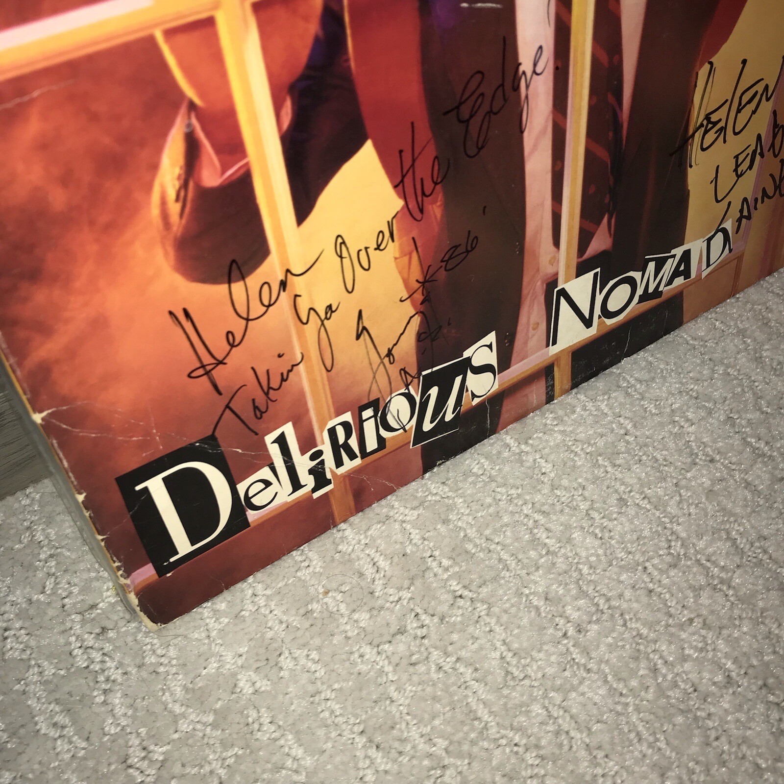 SIGNED x4 Armored Saint Vinyl Record David Prichard John Bush Joey Vera ...