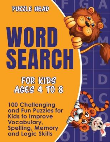 Puzzle Head Word Search for Kids Ages 4 to 8 (Poche) 9781989655535 | eBay