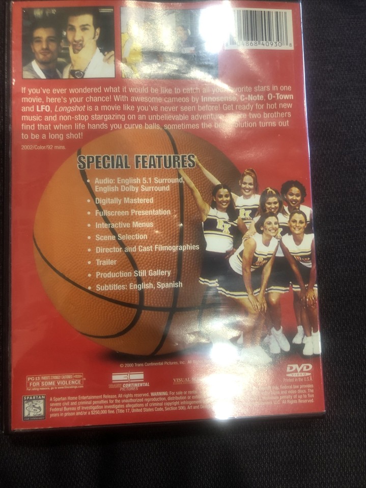 Longshot: The Movie (DVD, 2002) 804868409308| eBay
