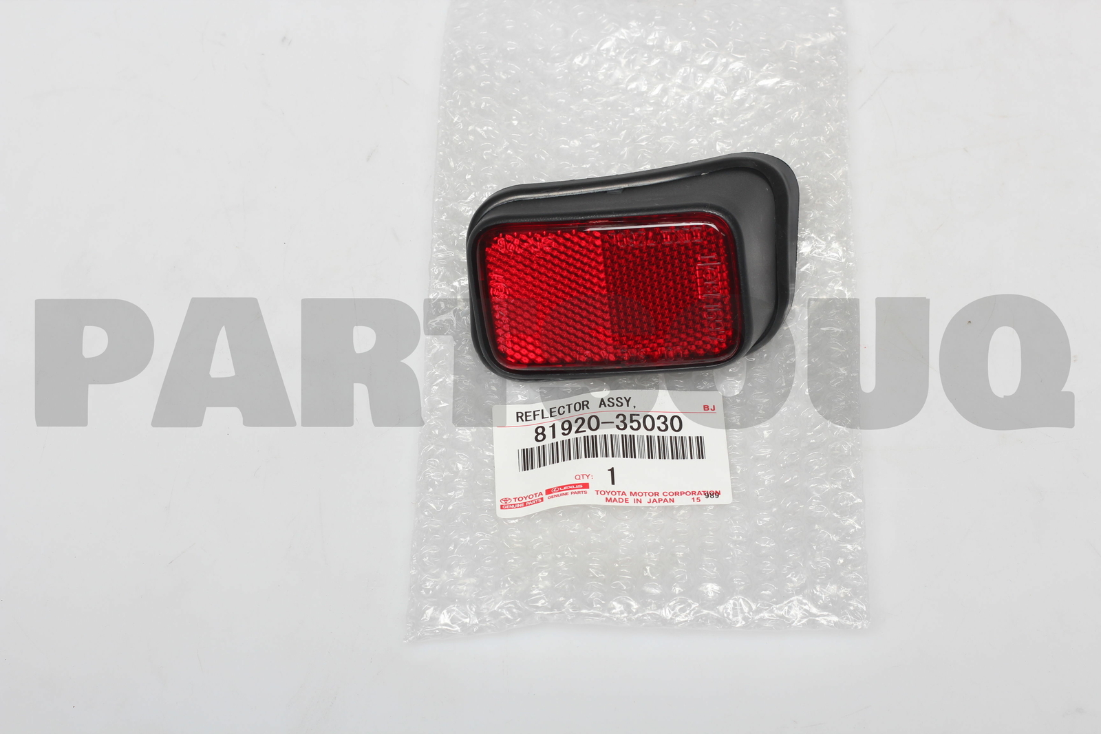 8192035030 Genuine Toyota REFLECTOR ASSY, REFLEX, LH 81920-35030 | eBay