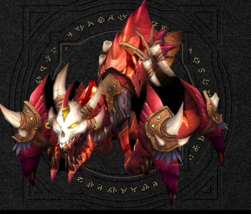 Grinning Reaver Mount WoW World of Warcraft Limited Edition SteelSeries ...