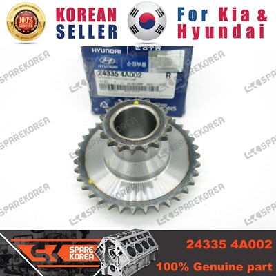 Genuine/OEM 243354A002 SPROCKET-INJUCTION PUMP for Hyundai Grand Starex ...