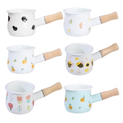 Small Milk Pan 400ml Capacity Porridge Cooking Pot Mini Milk Pan for ...