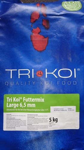 Tri Koi Mix Di Cibo +15° - Cibo Per Koi Per La Stagione Calda - 6,5 Mm ...