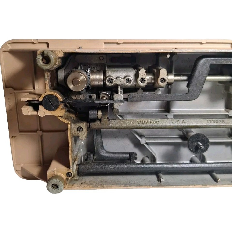 SINGER 401-A Slant-O-Matic Sewing Machine Vintage Heavy Duty ...