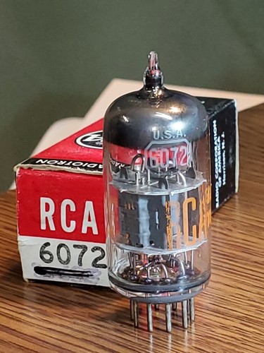 6072/12AY7 RCA Low Noise Construction MaxiPreamp2/TV7 tested (1) tube ...