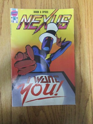 Vintage First Publishing Comics Comic Book Nexus Vol 2 No 56 May 1989 ...