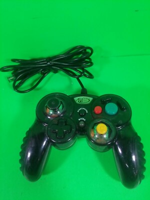 Nintendo Gamecube Controller Mad Catz CLEAR PURPLE. NOT TESTED BUY AS ...