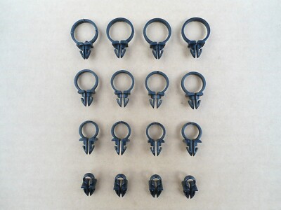 16 WIRE LOOM ROUTING CLIPS! FOR RAM PICKUP RAMCHARGER MOPAR DODGE CAR ...