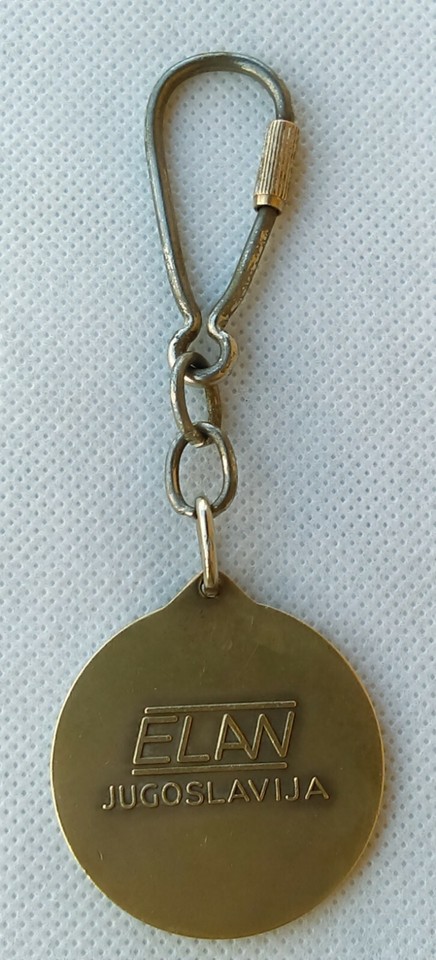 ELAN Yugoslavia - Slovenia, skiing vintage keychains ! | eBay