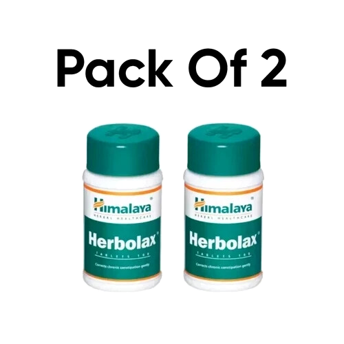 Himalaya Herbolax Tablets Constipation & Bowel Regulator 2 BOX FREE ...