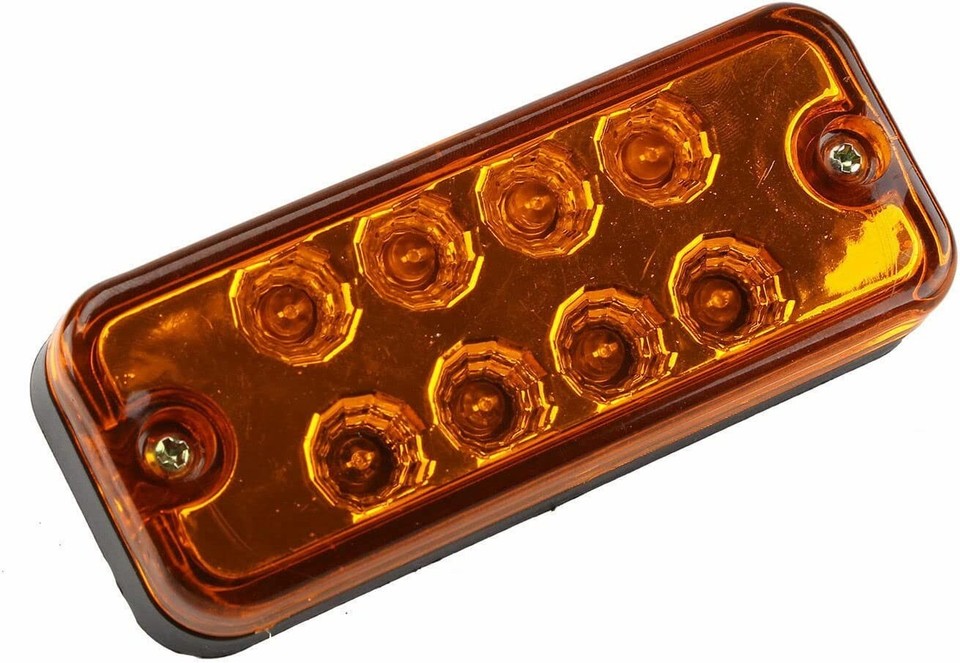 8x Orange Marker Side Led Trailer Truck Lorry Recovery Position Lights ...
