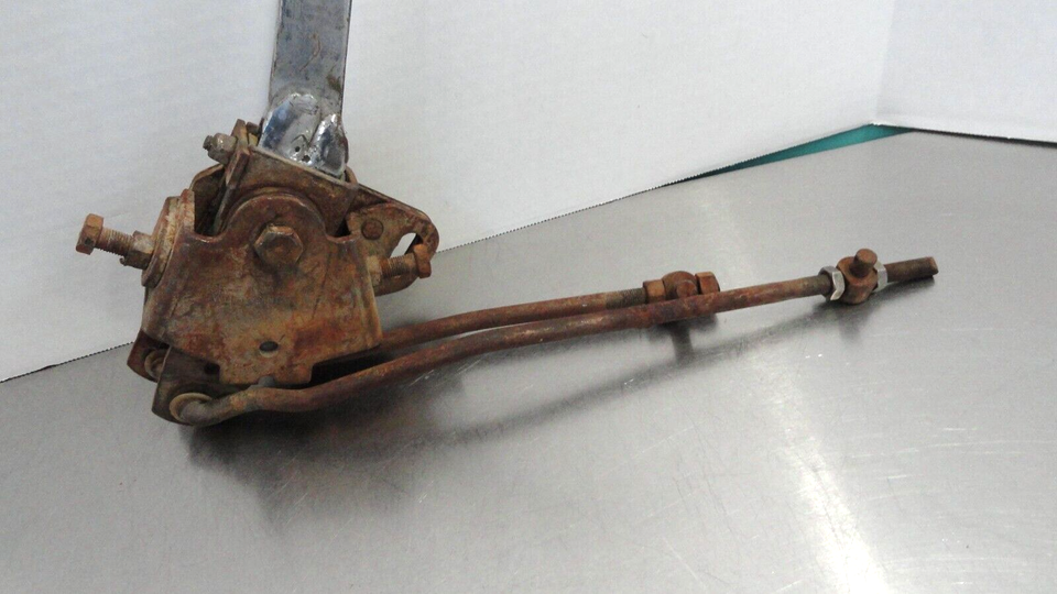 Vintage Old School Rat Rod Hurst Shifter 3-Speed with Rods Muncie ...