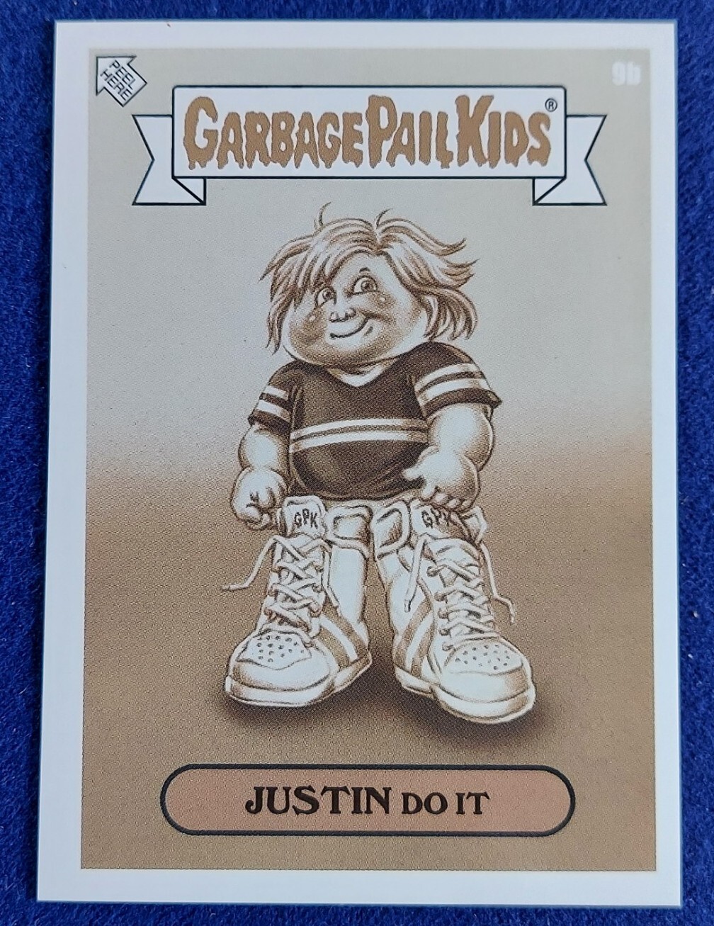 2022 Garbage Pail Kids We Hate The 80s Expansion Week 2 SEPIA 9b JUSTIN ...
