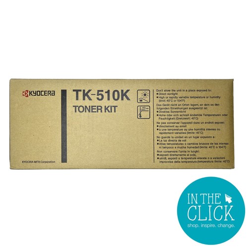 Kyocera TK-510K Black Toner Kit for Ecosys C5020 & C5030; SHOP.INSPIRE ...