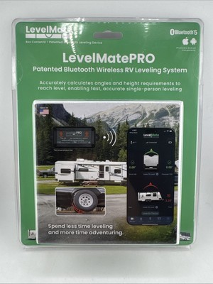 LevelMate PRO Wireless RV Leveling System Bluetooth Leveler for Campers ...
