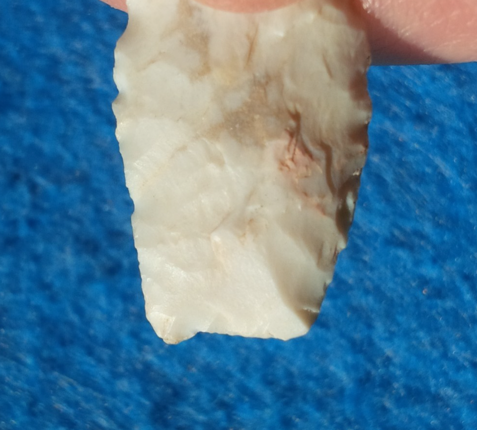 1-1/2" AGATE PALEO BLACK ROCK CONCAVE CALIFORNIA ARROWHEAD AUTHENTIC ...