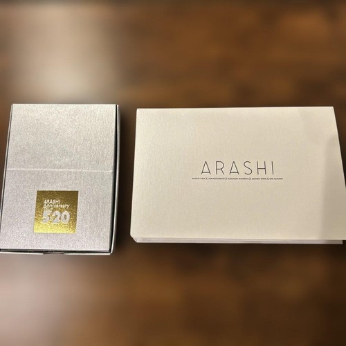 OFFICIAL FAN CLUB LIMITED ARASHI 5 20 ANNIVERSARY BOX | eBay