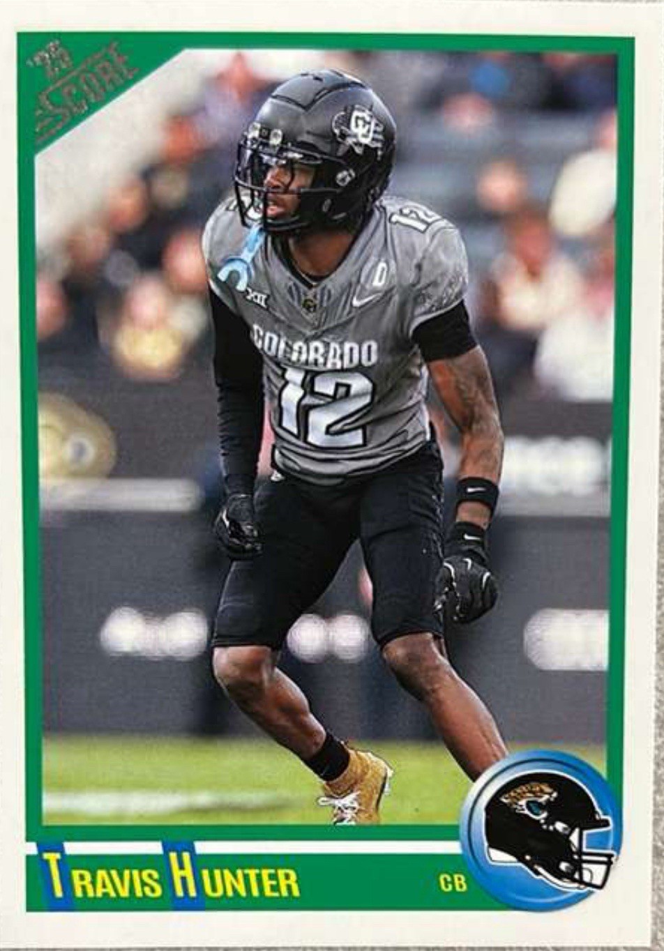 2025 Score - Anniversary Rookie Travis Hunter #5 (RC) | eBay