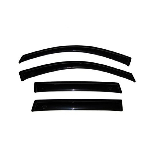 AVS Front & Rear Dark Smoke Ventvisor Window Deflectors for 05-12 ...