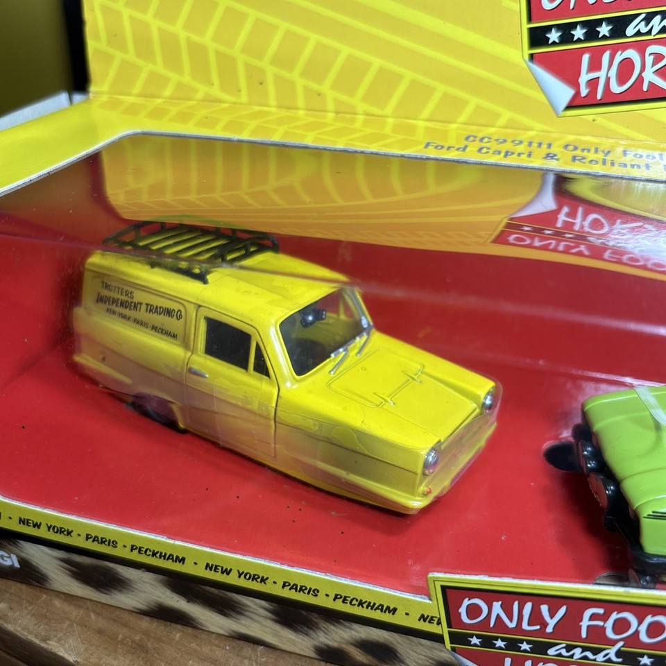Only Fools and Horses Cars - Reliant + Capri Gift Set - 2003 CORGI ...