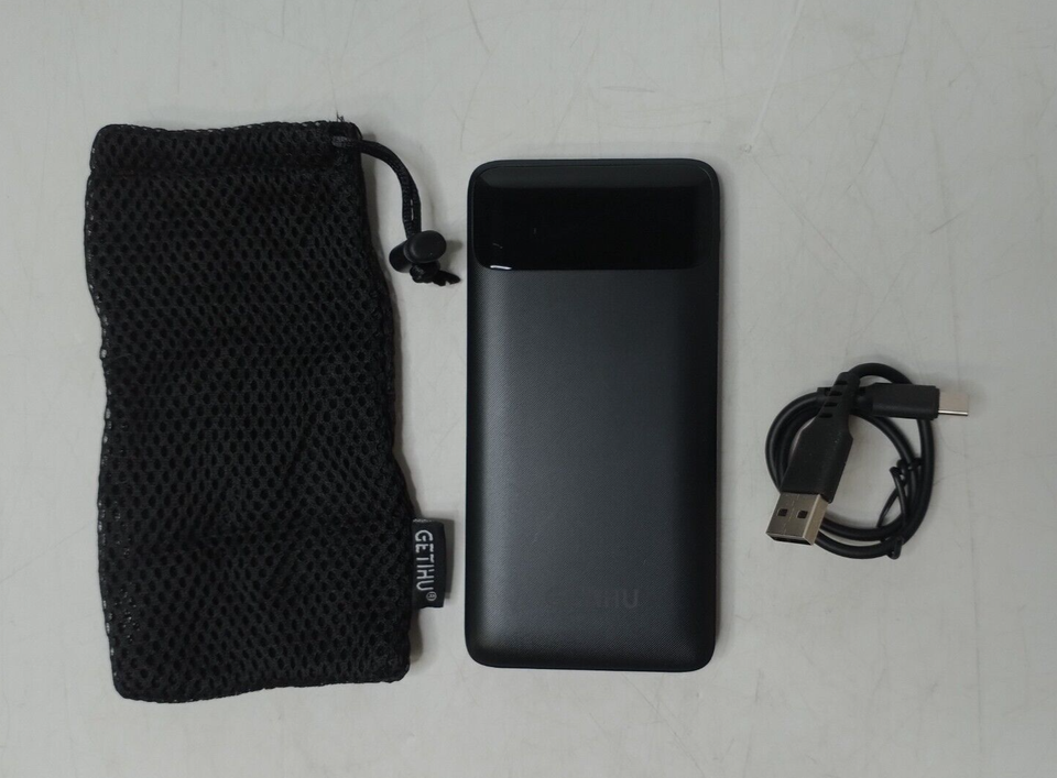 GETIHU Portable Charger BG-140, 10000mAh/37Wh 5V/3A USB C In/Out Power ...
