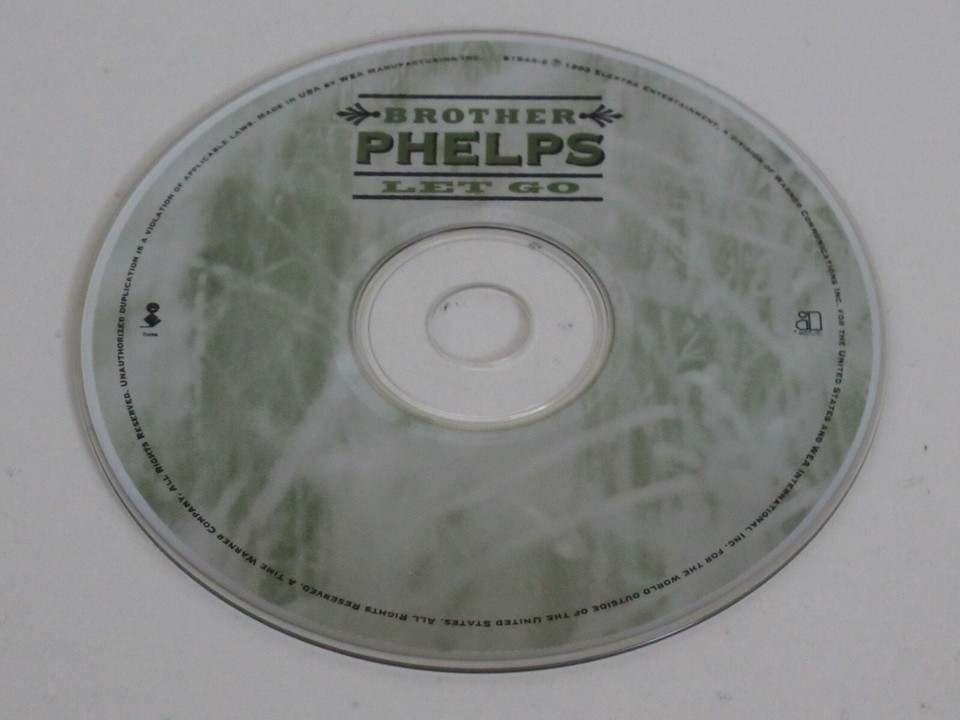 Brother Phelps ‎– Let Go / Asylum Records ‎– 7599-61544-2 CD Album | eBay