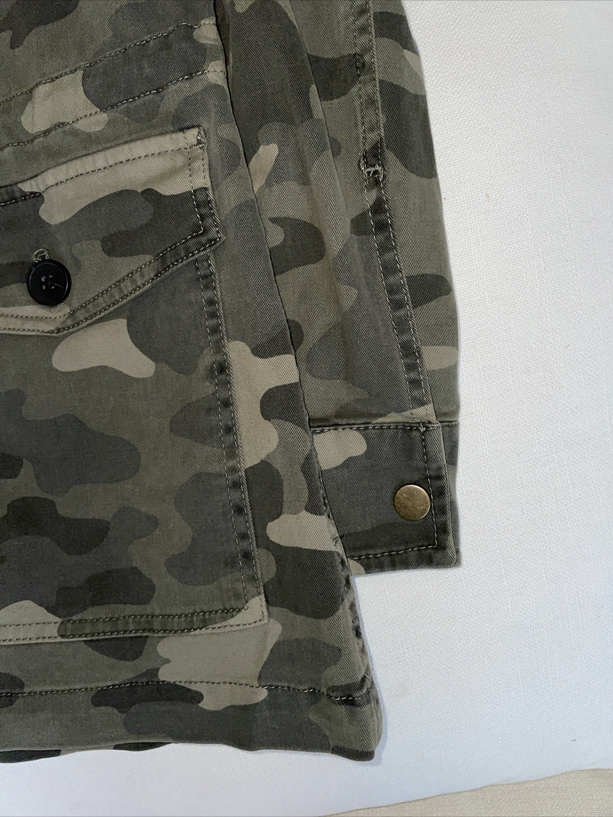 Lucky Brand Women Green Camo Jacket Small S New No Tags Cotton $119 S35 ...
