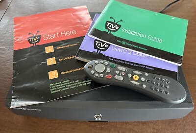 TIVO Series 2 Digital Video Recorder DVR Receiver TCD240080 w/remote ...