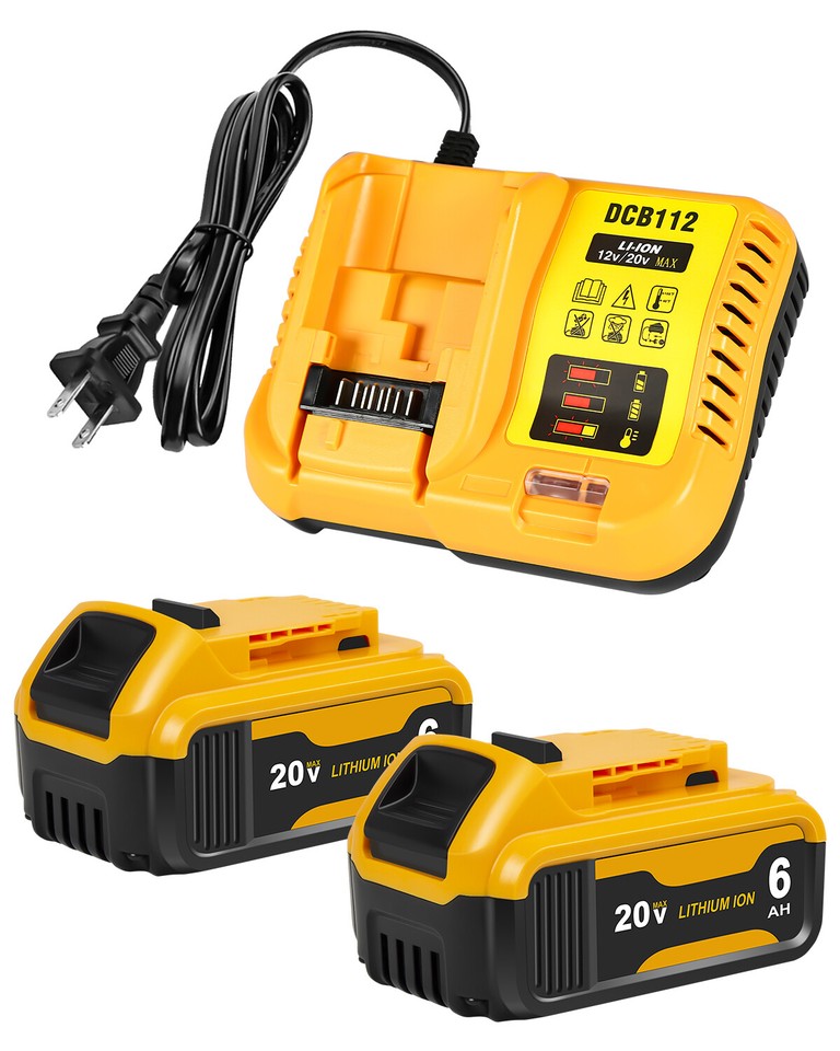 For DEWALT DCB104 20V MAX Multi-Port Fast Battery Charger /2/4X DCB205 ...