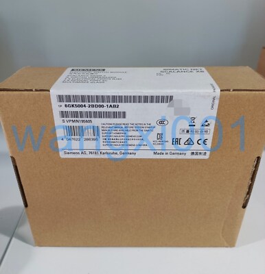 New Siemens XB004-2 switch 6GK5004-2BD00-1AB2 FedEx DHL shipping | eBay