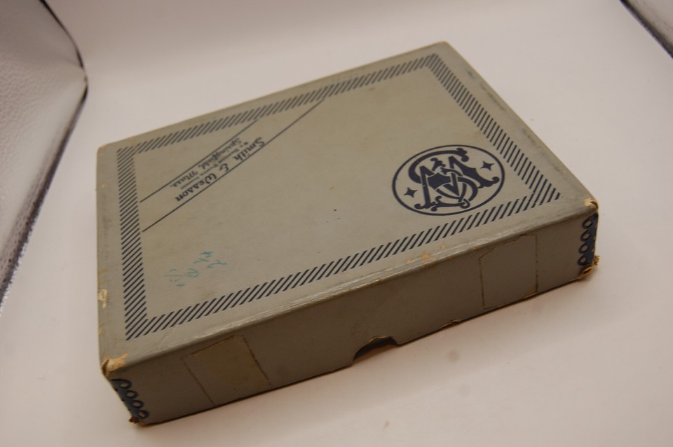 Vintage super rare Smith & Wesson Box Great condition Gray Not ...
