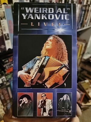 Weird Al Yankovic Live! 1999 VHS Rare Hard To Find Original Release | eBay