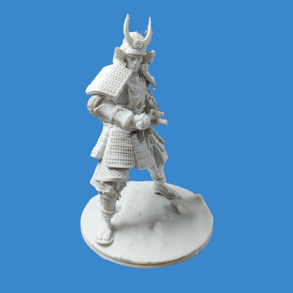 Samurai 7.9 in 1:9 Scale Model kits Unpainted Unassembly Military ...
