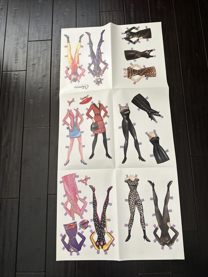 Vintage DC Comics 1992 CATWOMAN Paper Doll Box Set New | eBay