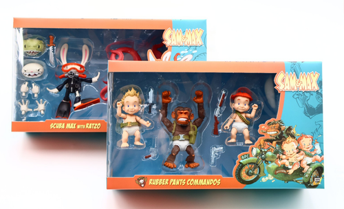 Sam & Max Figures - Set of Two - Boss Fight Studio | eBay